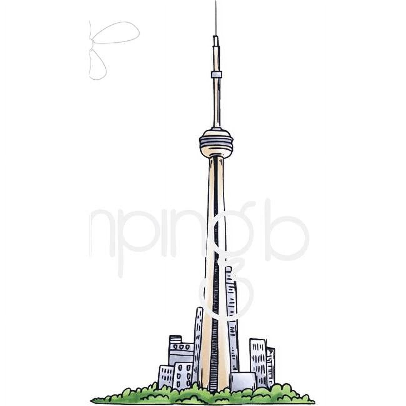 Stamping Bella Rosie & Bernie's CN Tower - Walmart.com