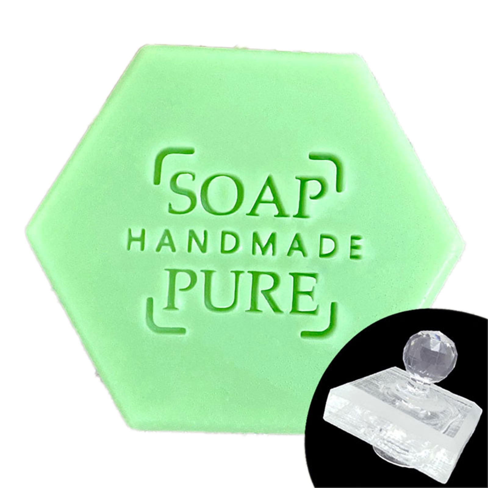 Stamping Mold Imprint Stamp Mini Transparent Embossing Seal for Cookie ...