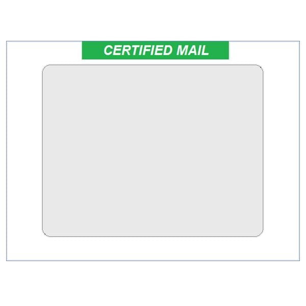 Stamps.com Certified Mail Window Envelopes, 9" x 12", Pack of 200 ...