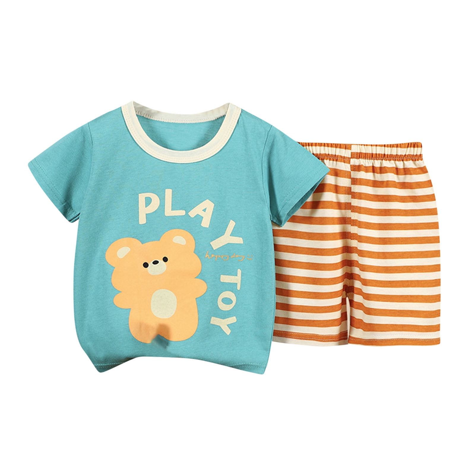 Summer Savings Clearance! Stamzod Baby Shorts Clothes Toddler Outfits For Girls Boys Play Toy ...