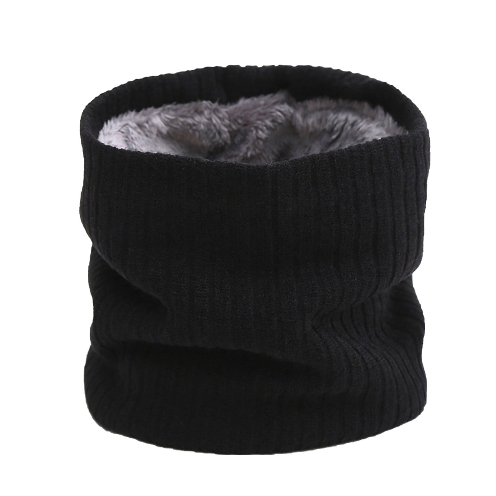 Stamzod Warm Fleece Neck Warmer Scarf for Cold Winter, Outdoor Cycling ...