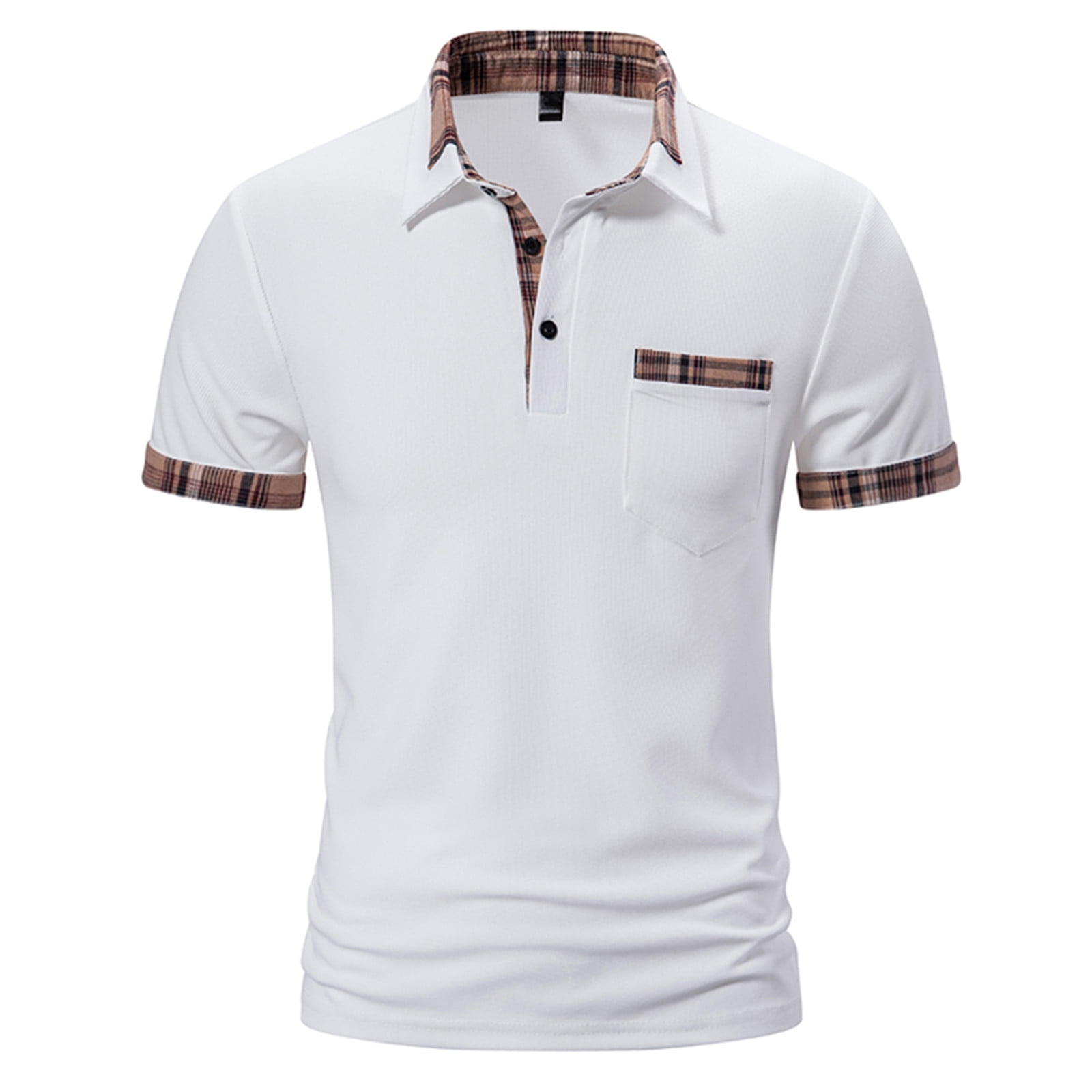 Stamzod Men Clothes Clearance Men's Casual Short Sleeve Dress Shirts ...