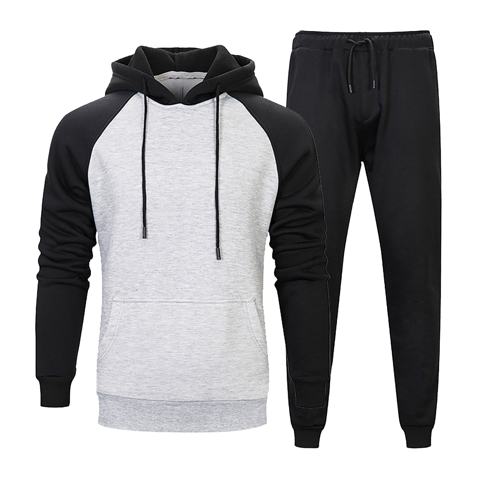 Stamzod Men'S Tracksuits 2 Piece Outfit Casual Long Sleeve Sweat Suit ...