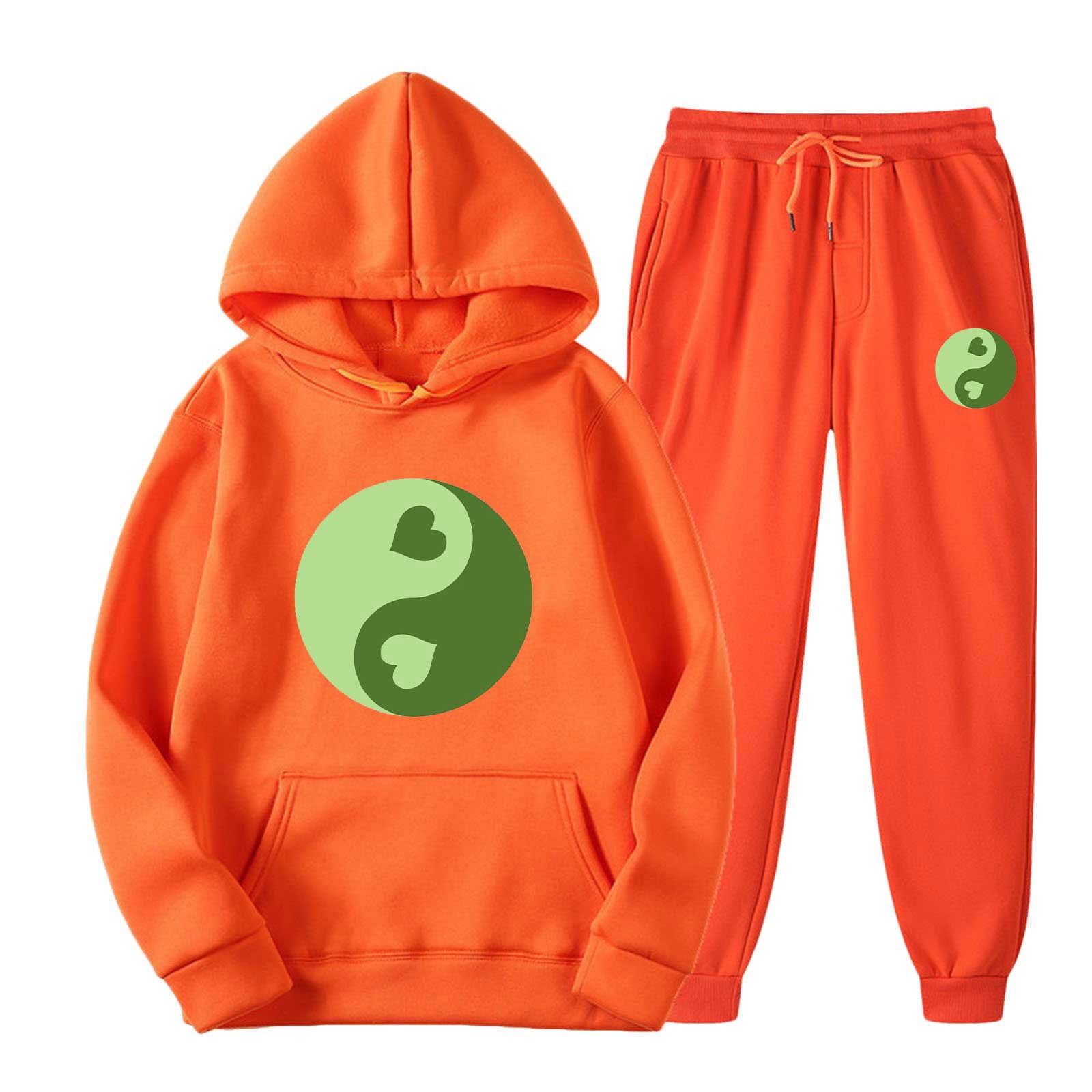 Stamzod Mens Suits Clearance Long Sleeve Hoodie Jogging Track Suits For Men Set Athletic Funny