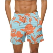 SURF CUZ Men's Swim Trunks Quick Dry Beach Swim Shorts for Men with ...