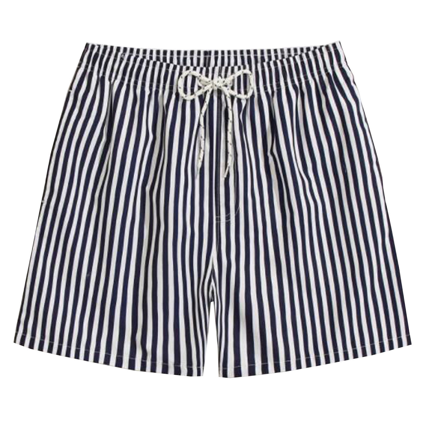 Stamzod Mens Swim Trunks Mesh Liner Quick Dry Mens Beach Shorts Casual ...