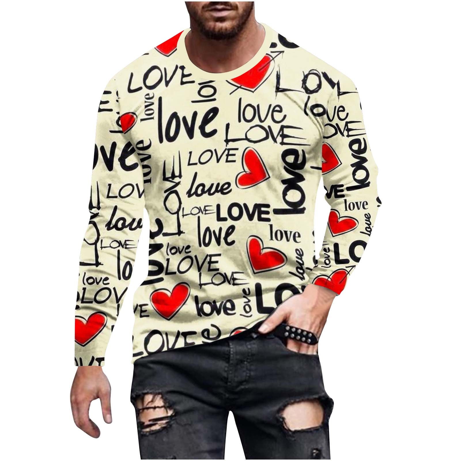 Stamzod Vintage Streetwear Shirts Men Long Sleeve Clearance Men Clothes ...