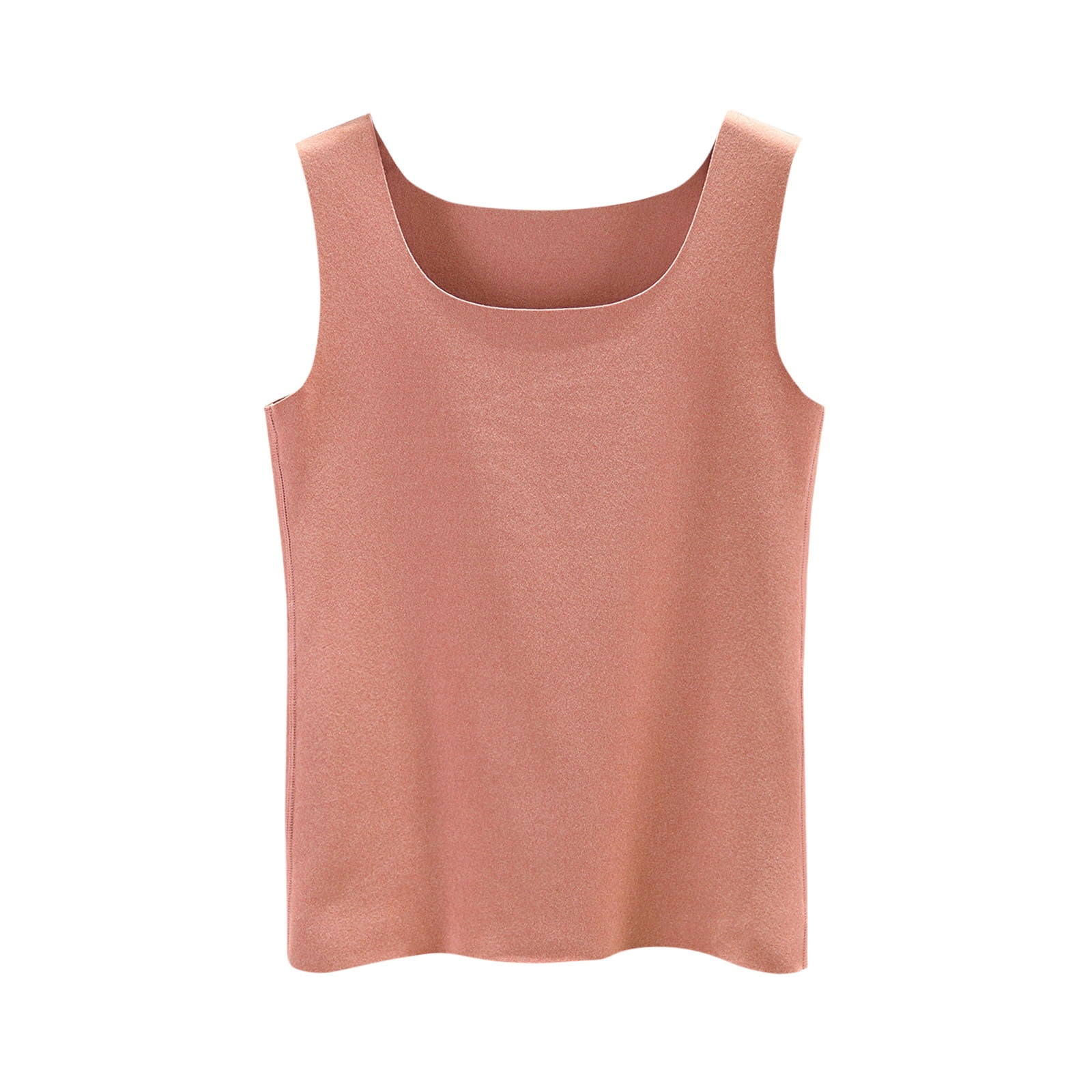 Stamzod Women's Basic Tank Tops Solid Color Loose Sleeveless Round Neck ...