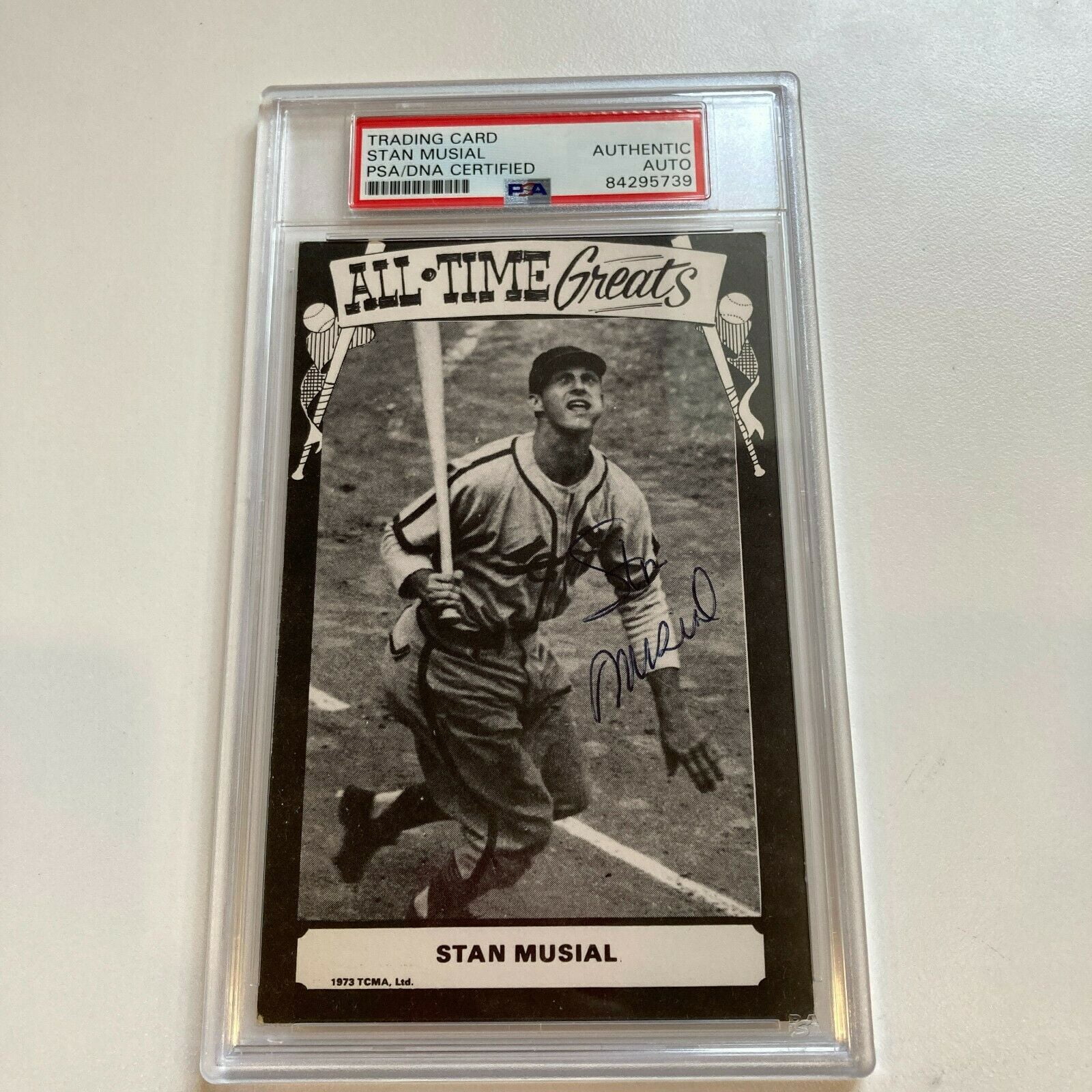 Stan Musial Signed 1973 TCMA All Time Greats Postcard PSA DNA - Walmart.com