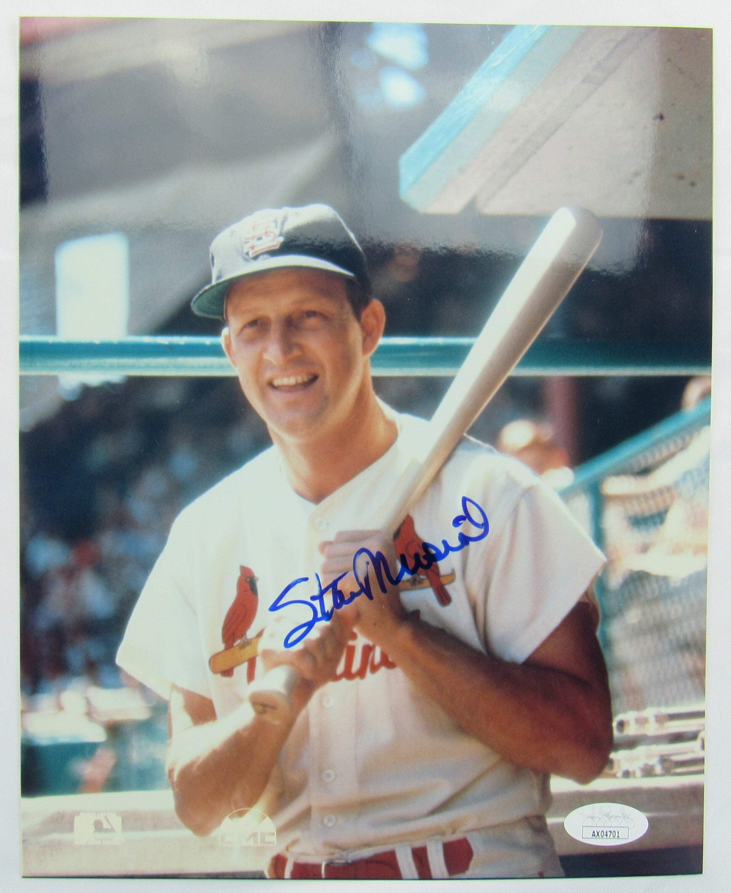 Stan Musial Signed Auto Autograph 8x10 Photo JSA AX04701 - Walmart.com