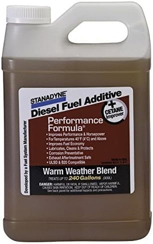 Stanadyne Performance Formula Warm Weather Blend | 1/2 Gallon Jug 43572 ...