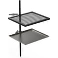 Stanbroil Adjustable Swivel Grill - Steel Mesh Cooking Grate with Spike ...
