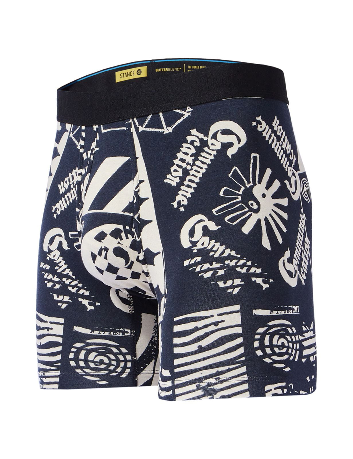 Stance Disorted Wholester Boxers Black White men in size 34" Waist (L ...