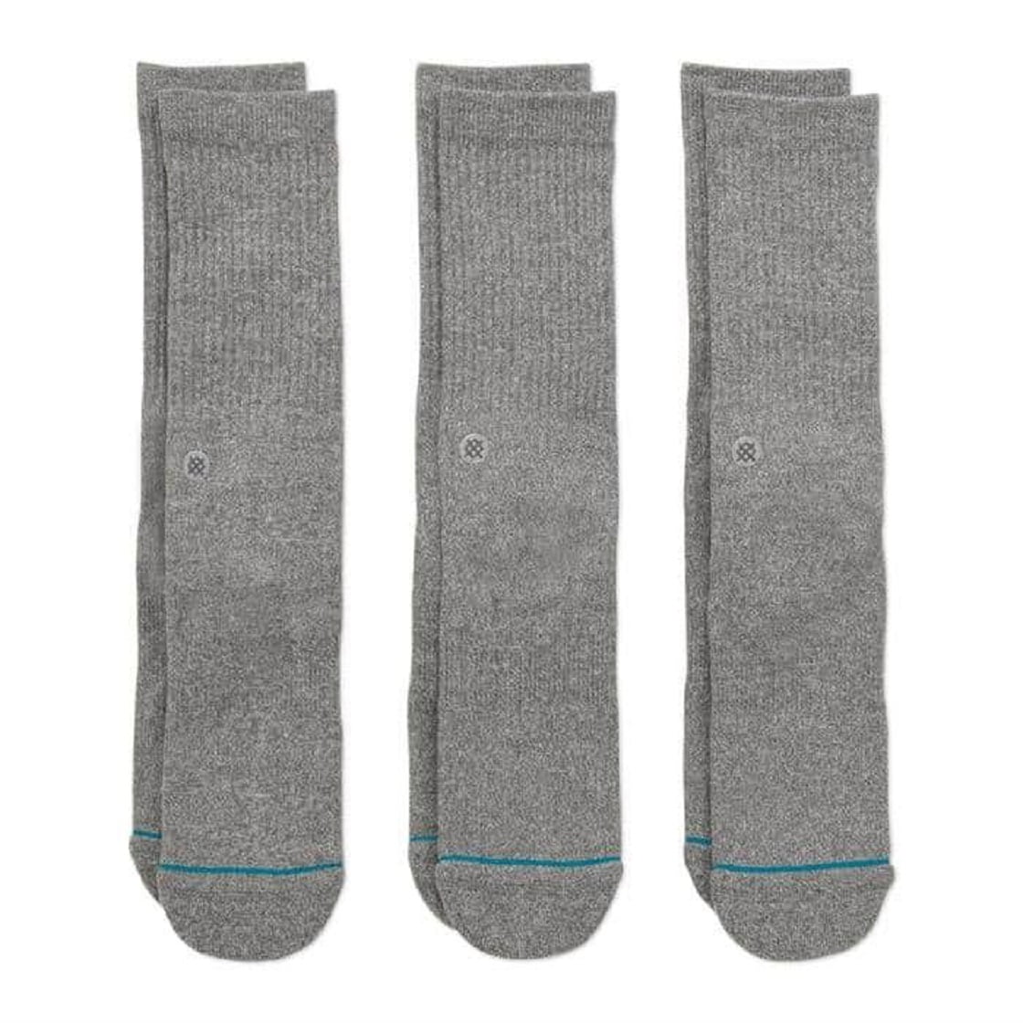 Stance Icon Classic Crew 3-Pack Socks L - Walmart.com