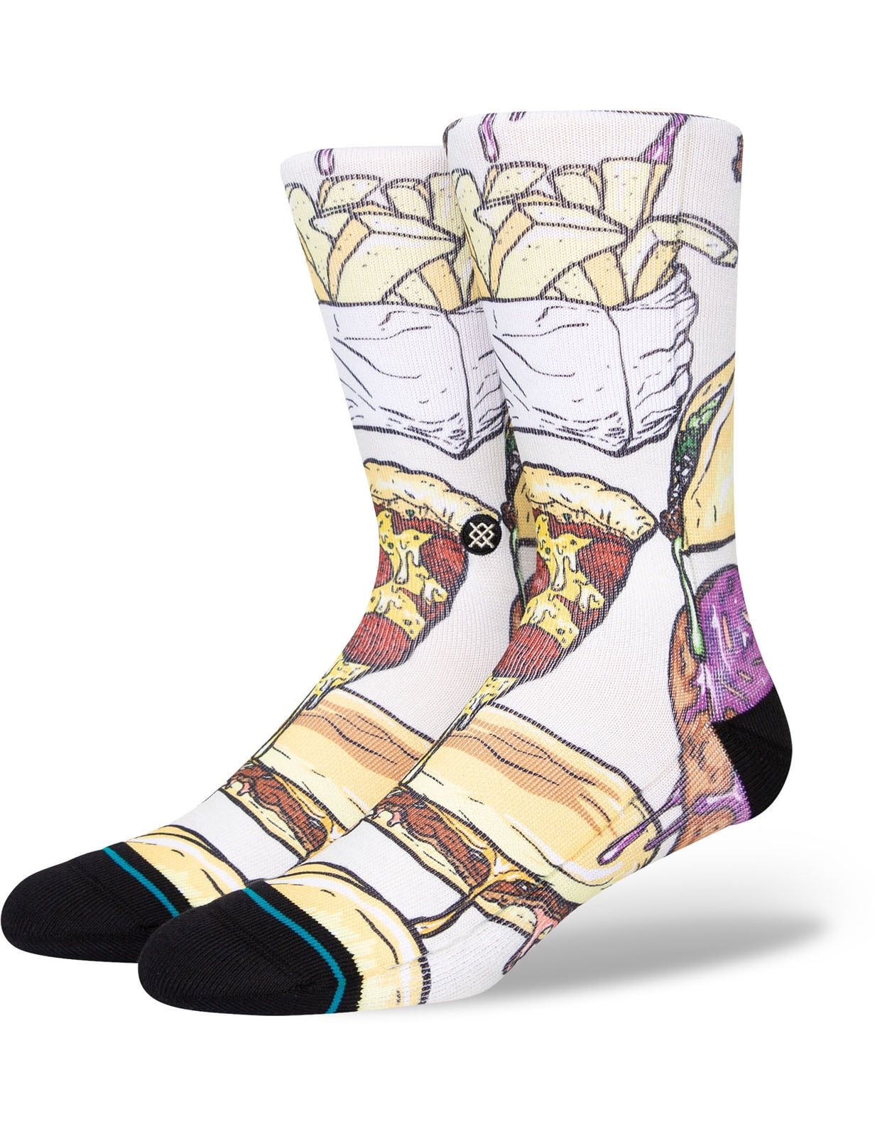 Stance Not a Damn Chance Neen Crew Socks Vintage White in size US 9 ...