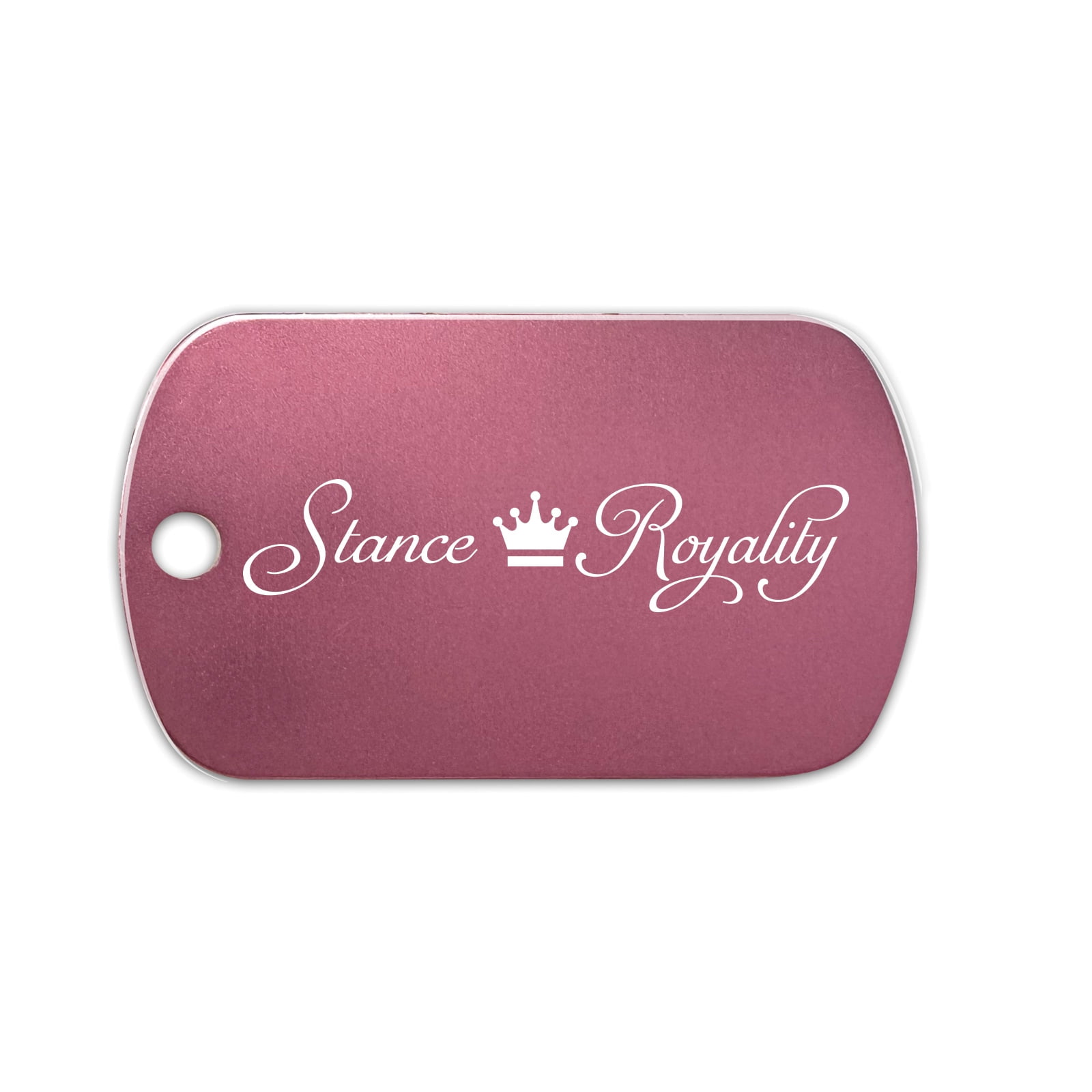 Stance Royalty GI Dog Tag Aluminum Keychain lowered jdm stance low ...