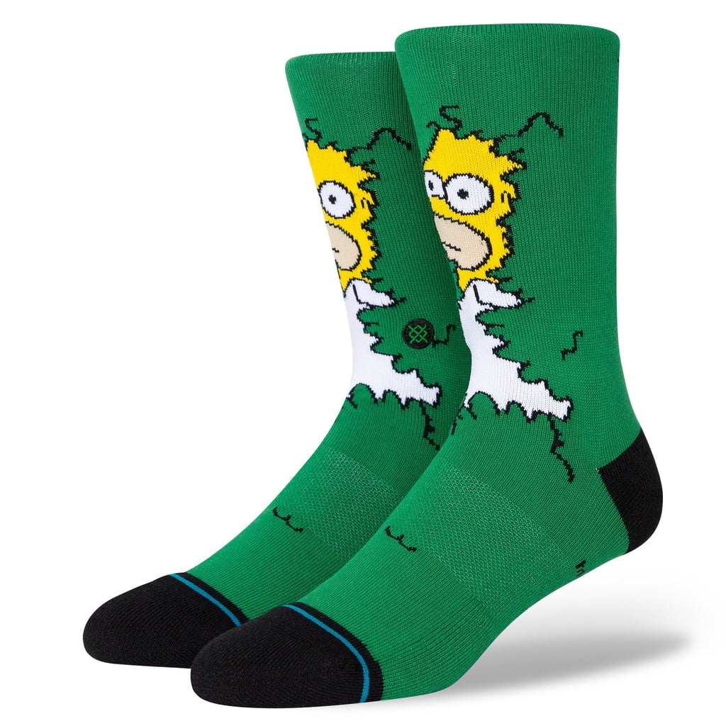 Stance The Simpsons Homer Disappear Crew Socks (M) - Walmart.com