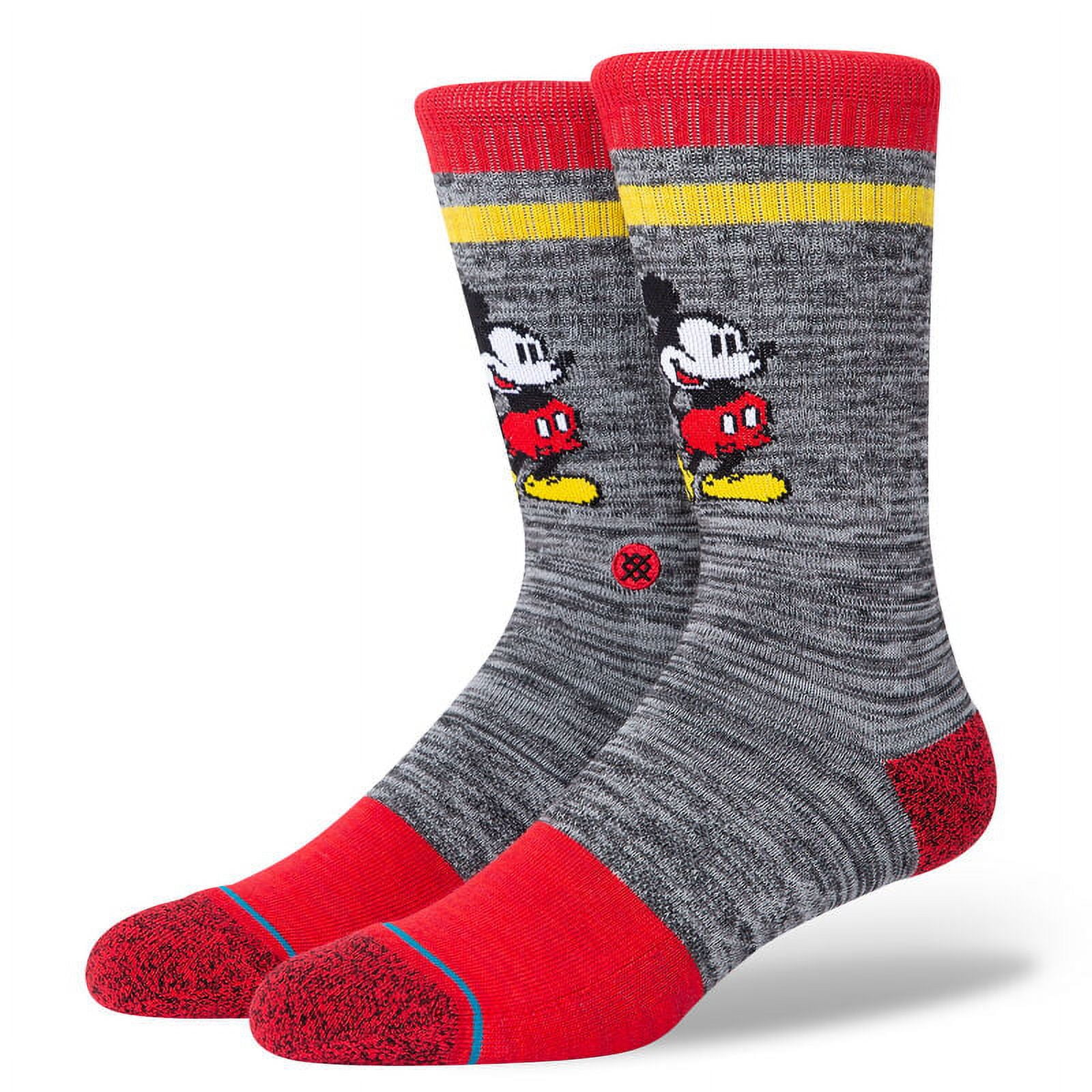 Stance x Disney Vintage Disney Mickey Mouse Crew SocksBlackS - Walmart.com