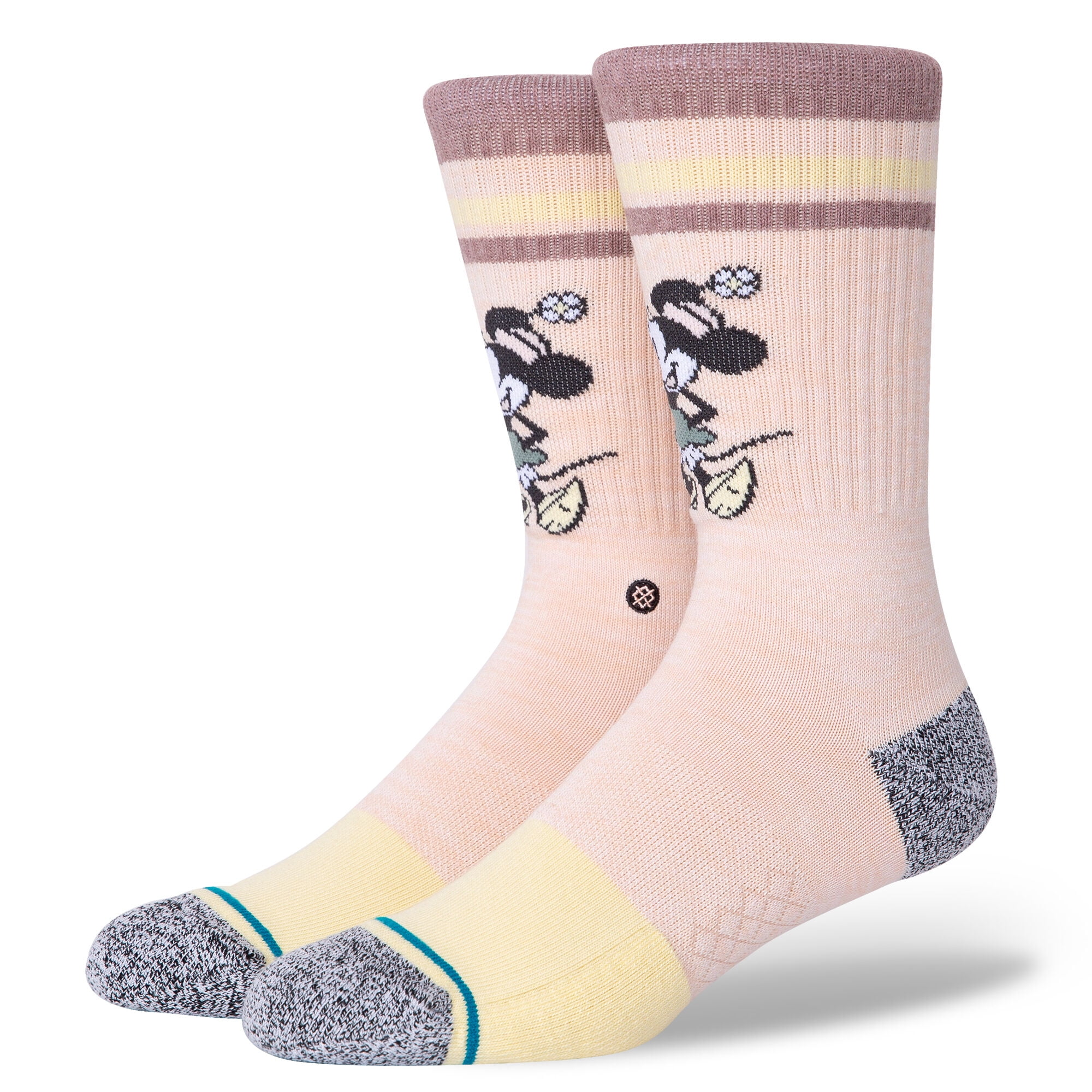 Stance x Disney Vintage Disney Minnie 2020 Crew SocksMulti-Color/Pink ...