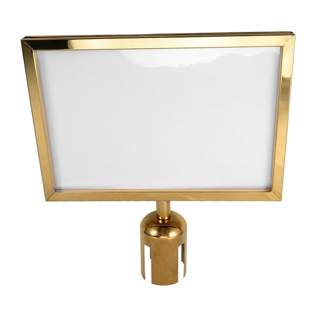 Stanchion Sign Display Holder Sign Frame Rack Poster Display Frame For ...