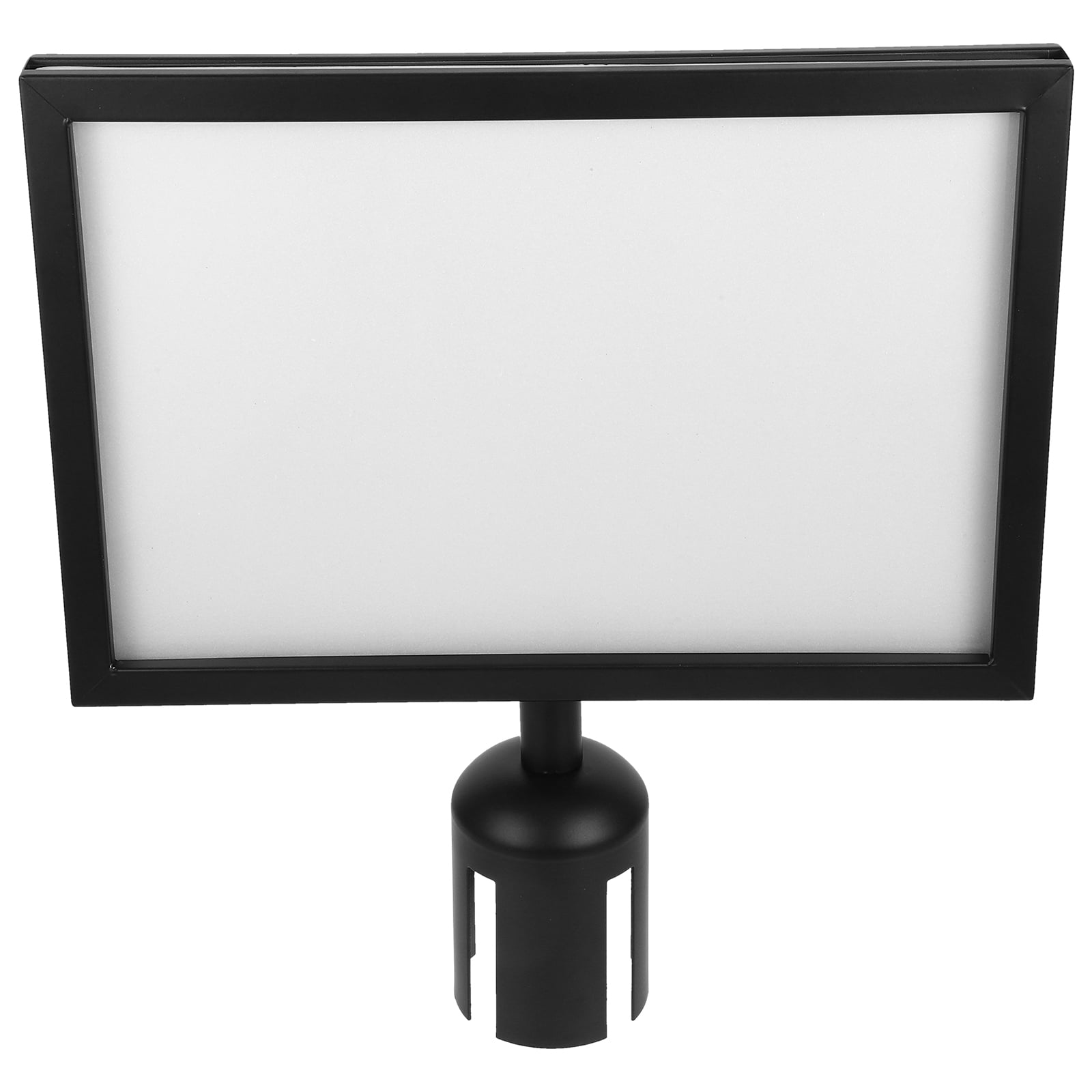 Stanchion Sign Holder Convenient Stanchion Sign Frame Retractable Belt ...