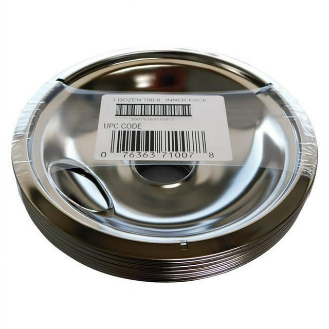 Stanco 700-8 Universal Chrome Electric Stove Drip Bowls - 8" - Walmart.com