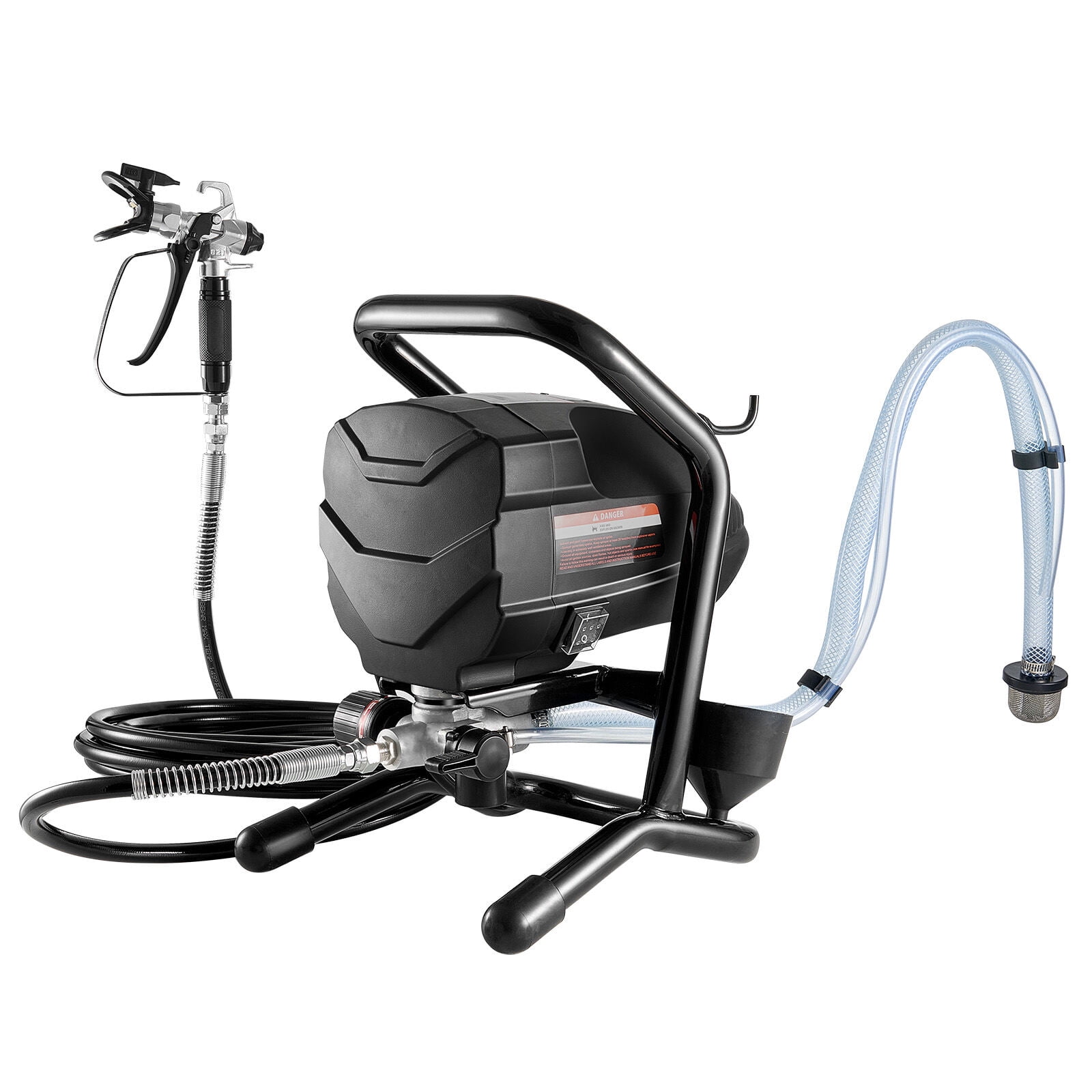 Stand Airless Paint Sprayer Electric Paint Sprayer Machine 650W 3000PSI ...