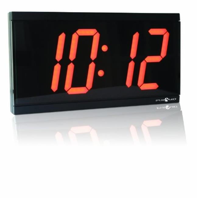 Stand Alone Digital Clock - Red - 4 x 4 LED - Walmart.com