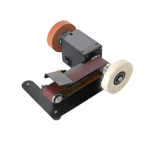 Stand Belt Sander, Stationary Grinder Adjustable Angle Electric Belt ...