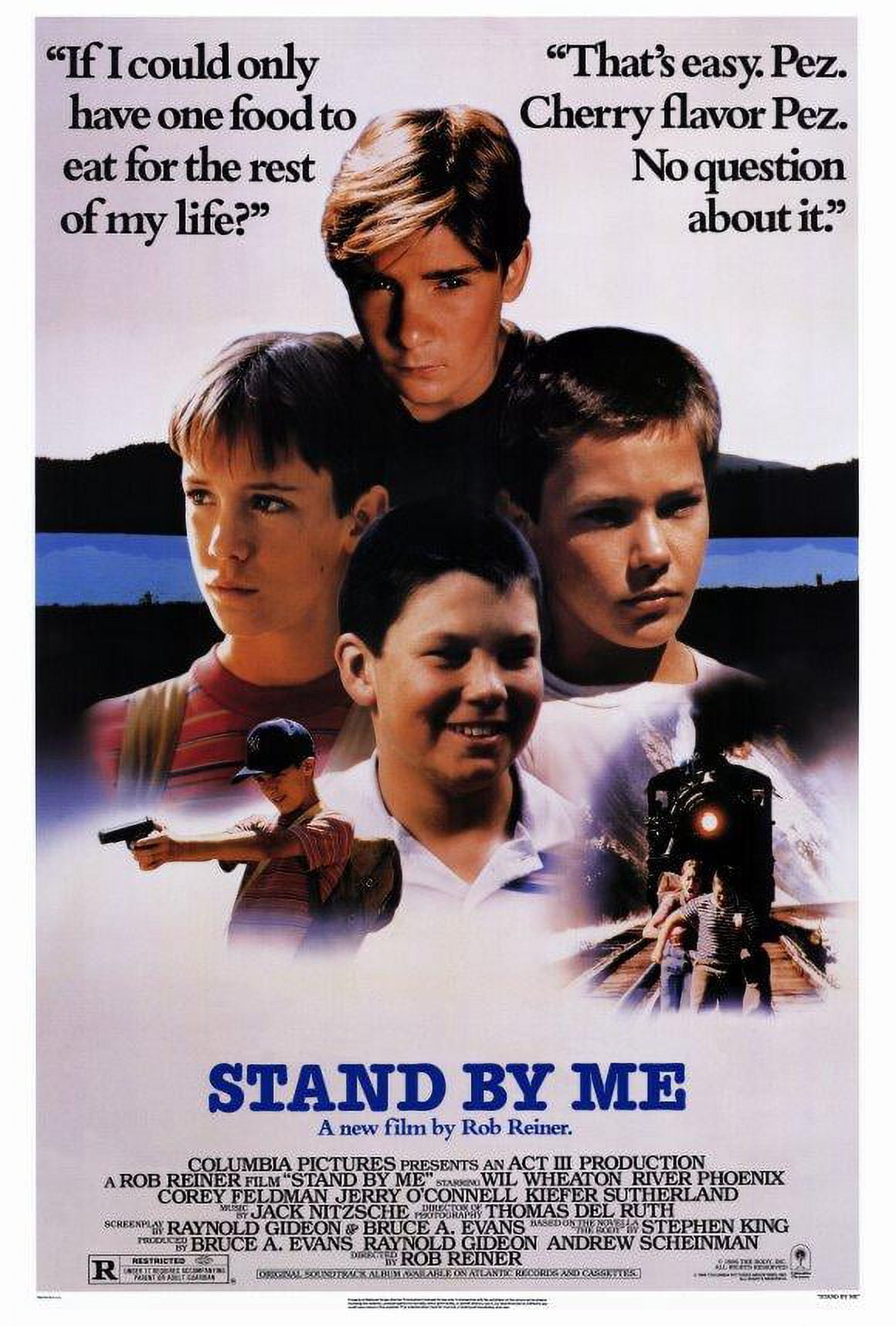 Stand By Me POSTER (27x40) (1986) - Walmart.com