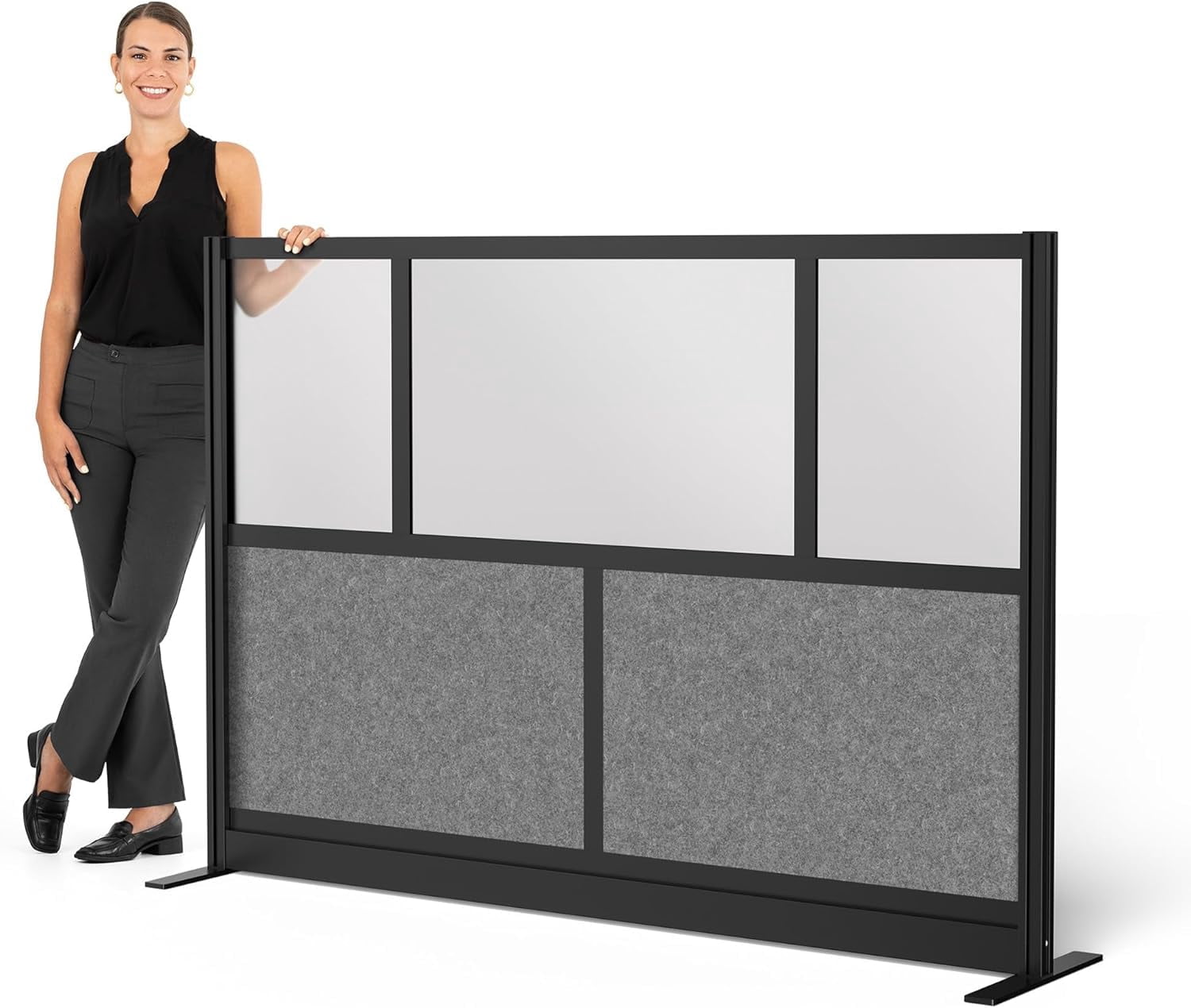 Stand Up Desk Store Expanse Modular Wall (Standard Wall, 53" x 48 ...