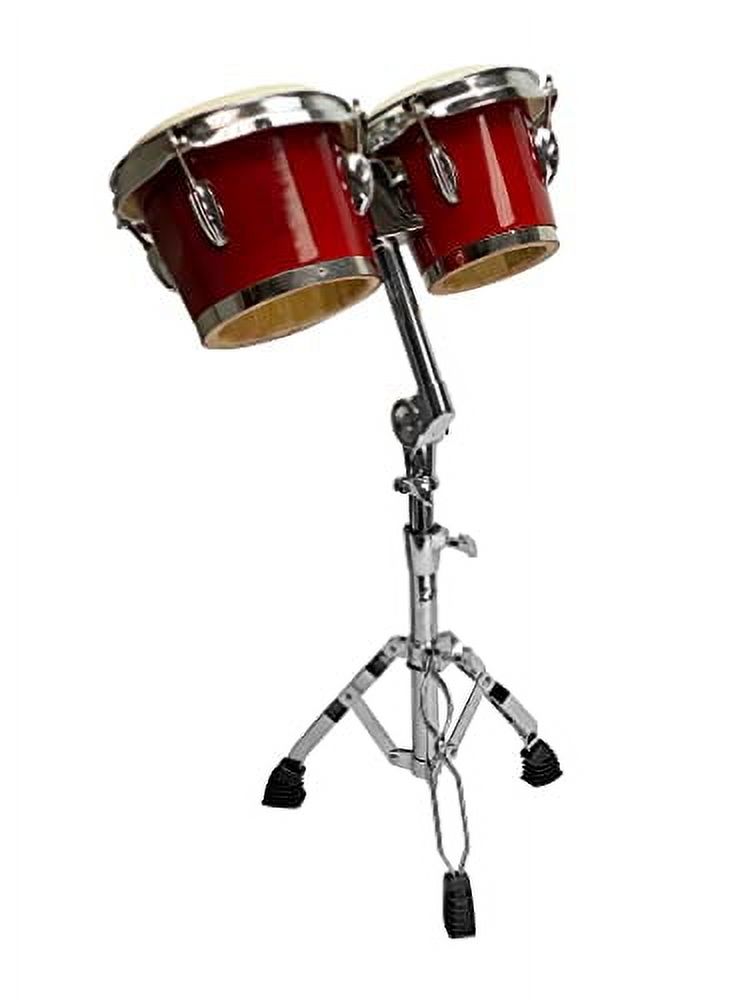 Stand+GIG Bag, Chrome PRO Double BRACED Pivot Adjustable Latin ...