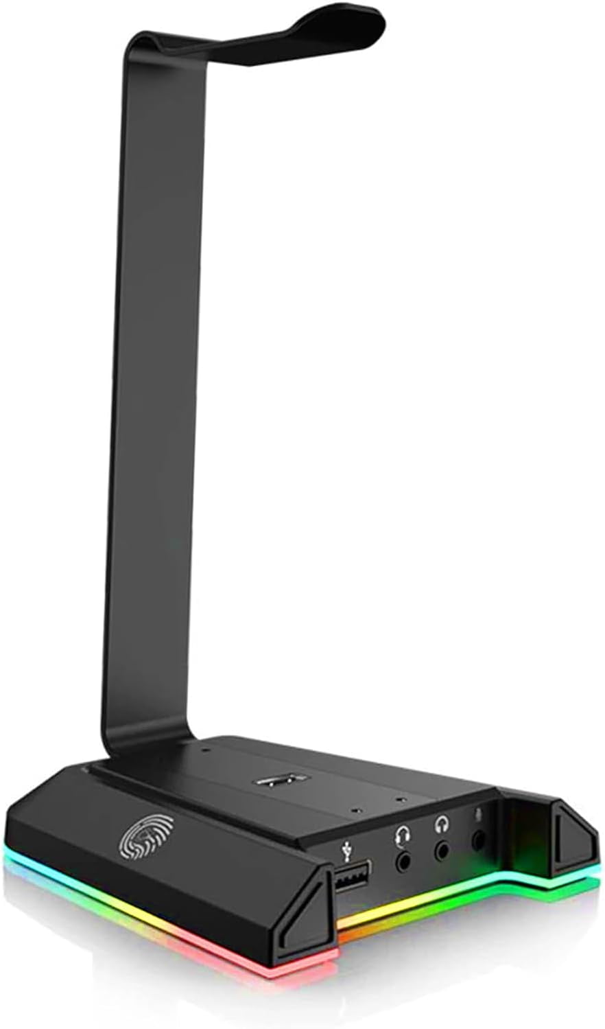 Stand, Headsets Holder with 7.1 Surround Sound & RGB Light, Gaming ...
