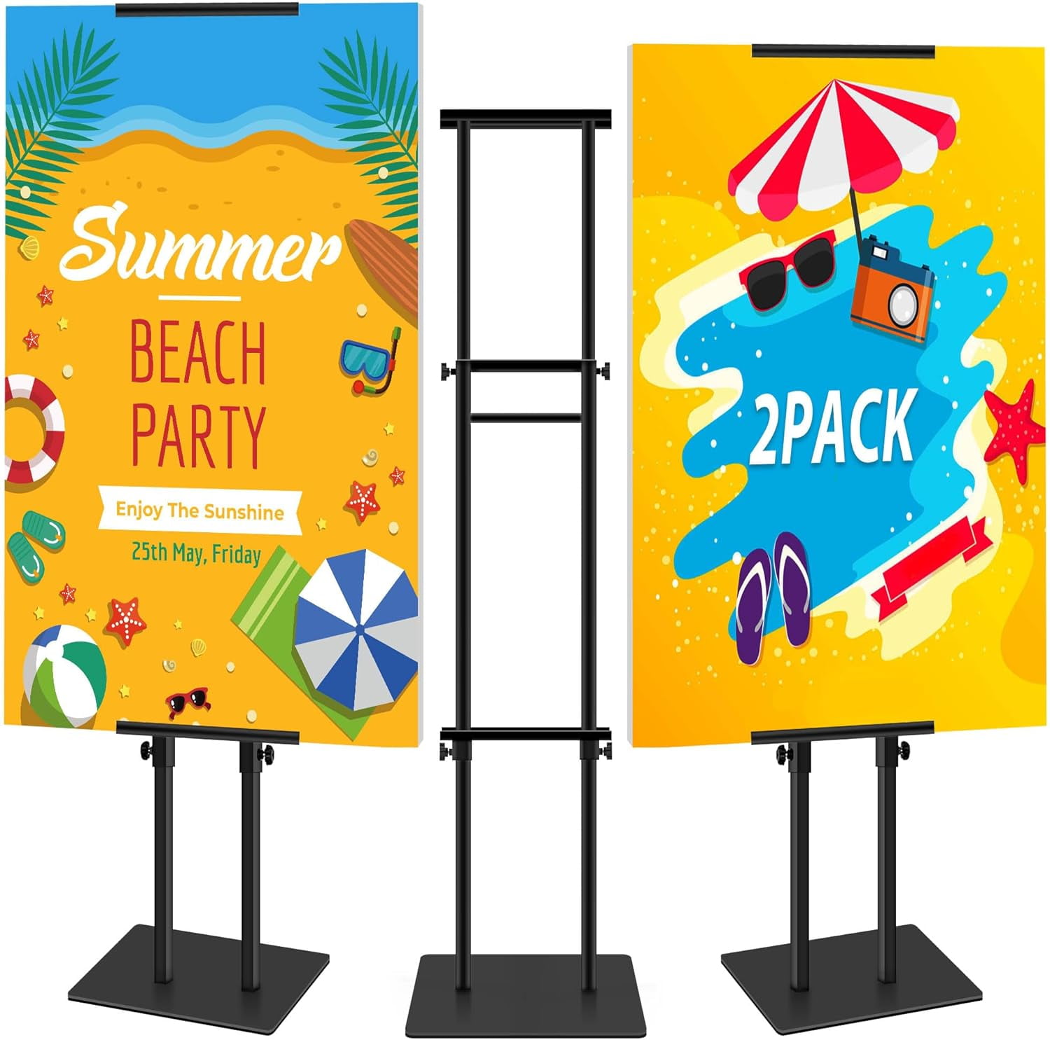 Stand Heavy Duty - Adjustable Poster Board Stand Double-Sided Poster ...