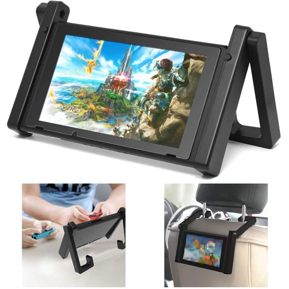 Stand Holder for Nintend Switch, Adjustable Car Headrest Mount Holder ...