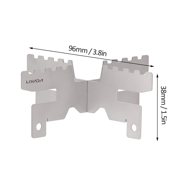 Stand Lixada Mini Alcohol Stove Support Bracket Cross Stand Lightweight ...