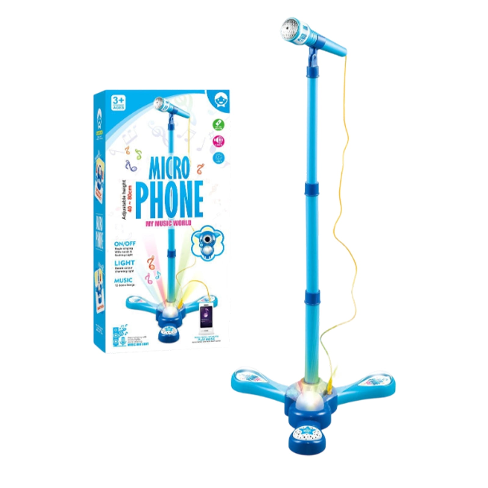 Stand Up Microphone Girls Microphone with Adjustable Stand for Girls ...