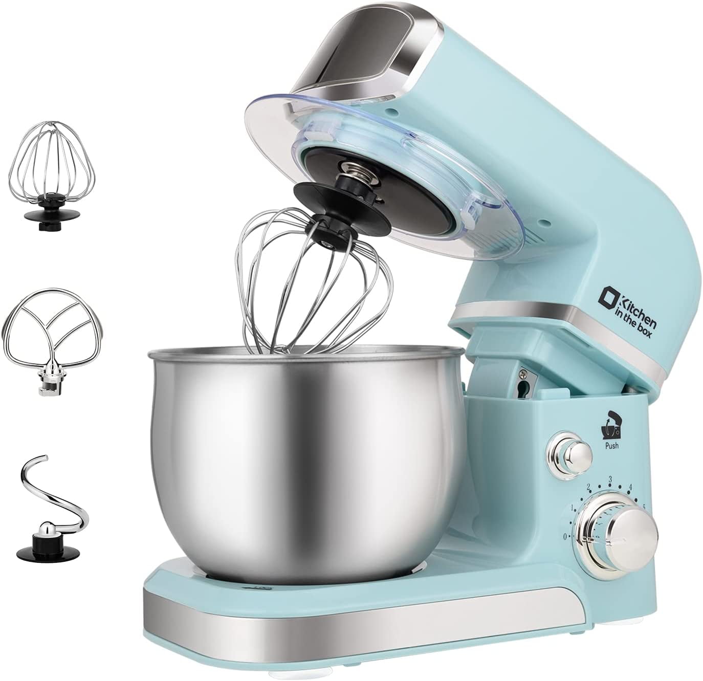 Stand Mixer,3.2Qt Small Electric Food Mixer,6 Speeds Portable ...