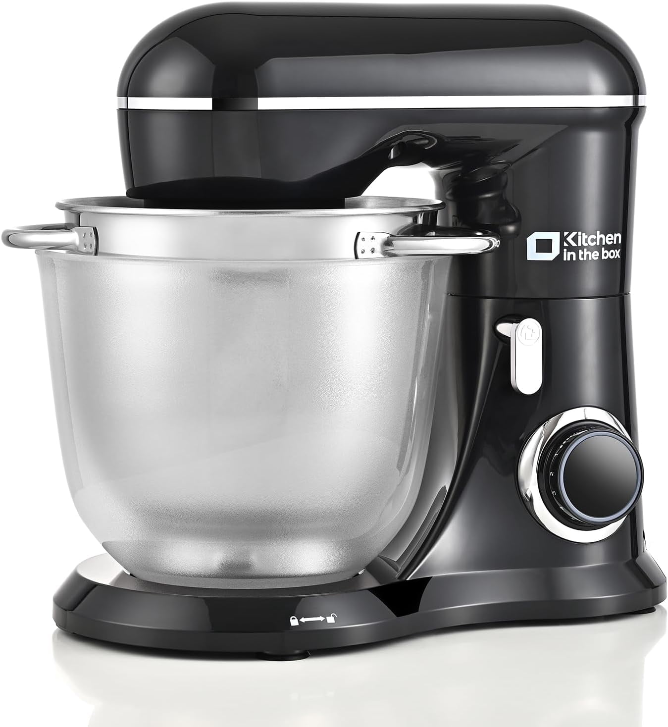 Stand Mixer, 4.5QT+5QT Two bowls Electric Food Mixer, 10 Speeds Kitchen ...