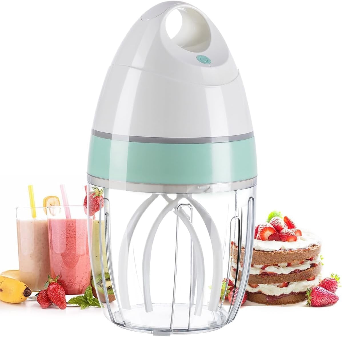 Stand Mixer Electric Kitchen Mixer Egg Stand Shampoo Frother Milk ...