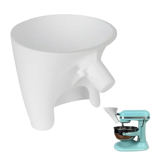 Stand Mixer Flour Funnel, Pouring Chute Attachment for KitchenAid Mixer ...