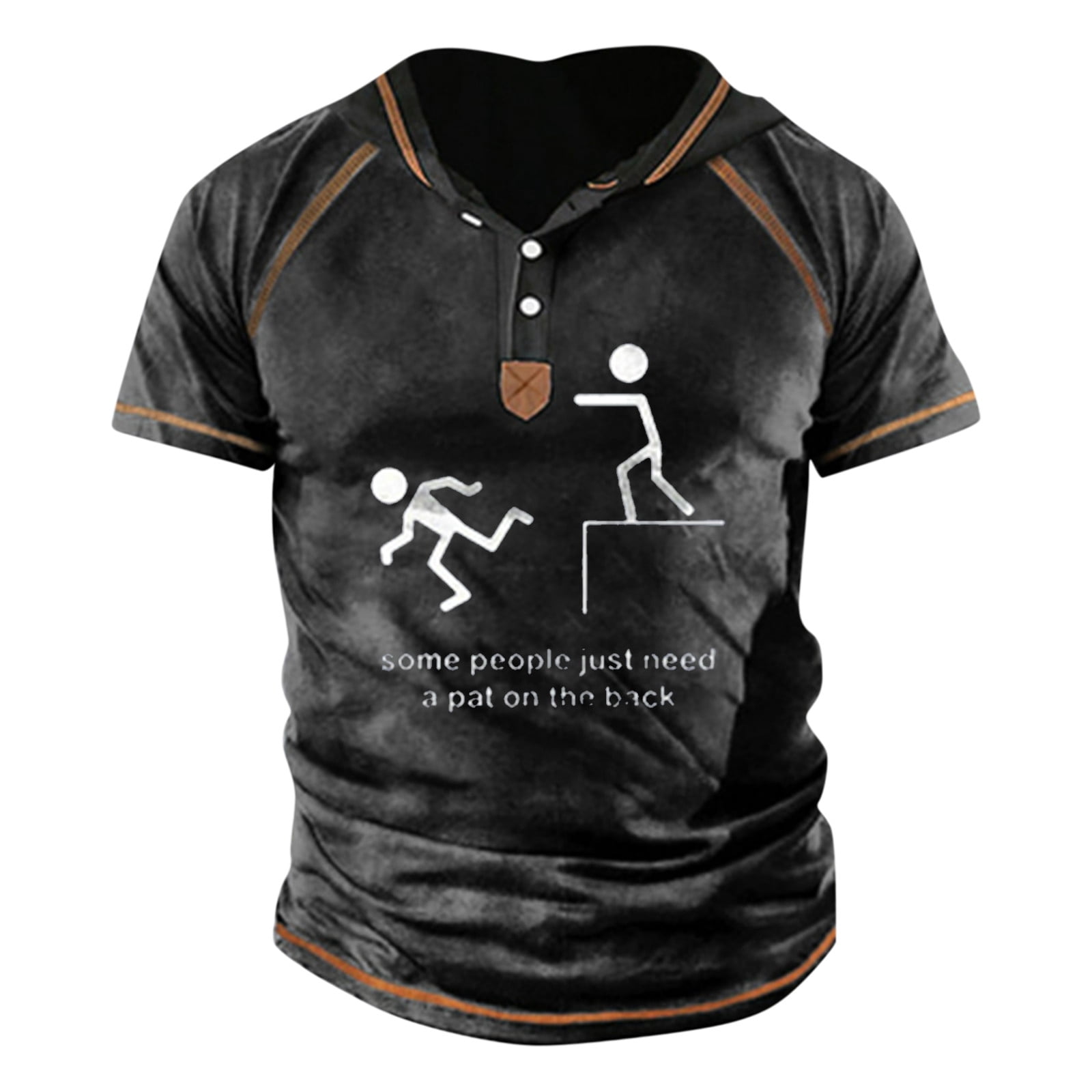 Stand Out in Style! HIMIWAY Graphic Print Shirts Men's T-shirt T-shirts ...