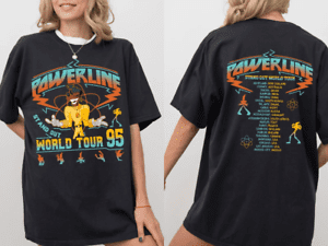 Stand Out Tee, Powerline 95 Shirt, A Goofy Movie Powerline Stand out ...