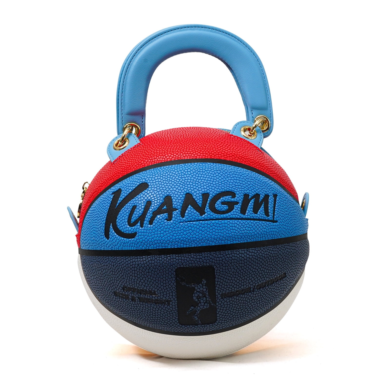 Kuangmi New Arrival Basketball Shaped Crossbody Handbag - Trendy PU ...