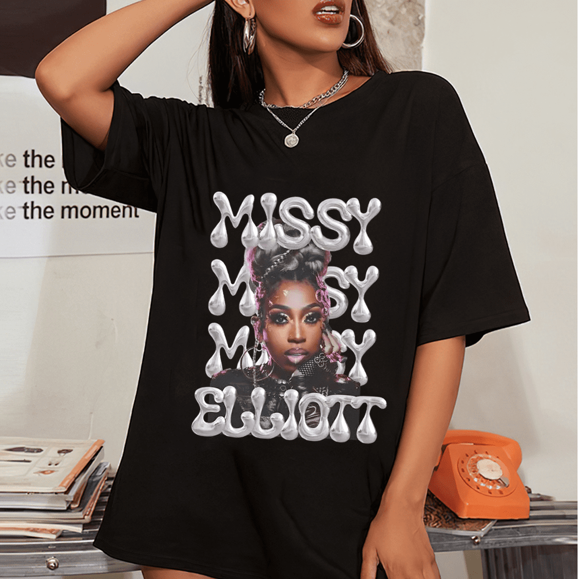 Stand Out with This Mis.sy E.lli.ot T-Shirt Bringing Bold Colors and ...