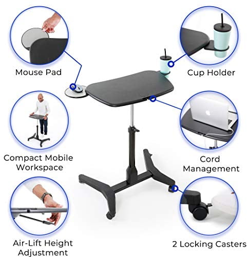 Stand Steady Cruizer Express Mobile Podium | Portable Laptop Stand with ...