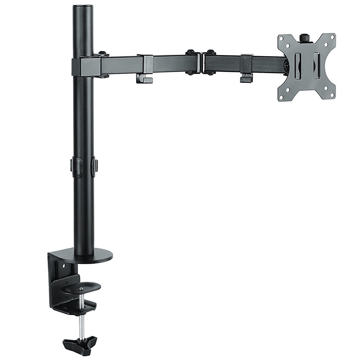 Stand Steady Dual Monitor Mount| Clamp-On Height Adjustable Monitor Arm ...