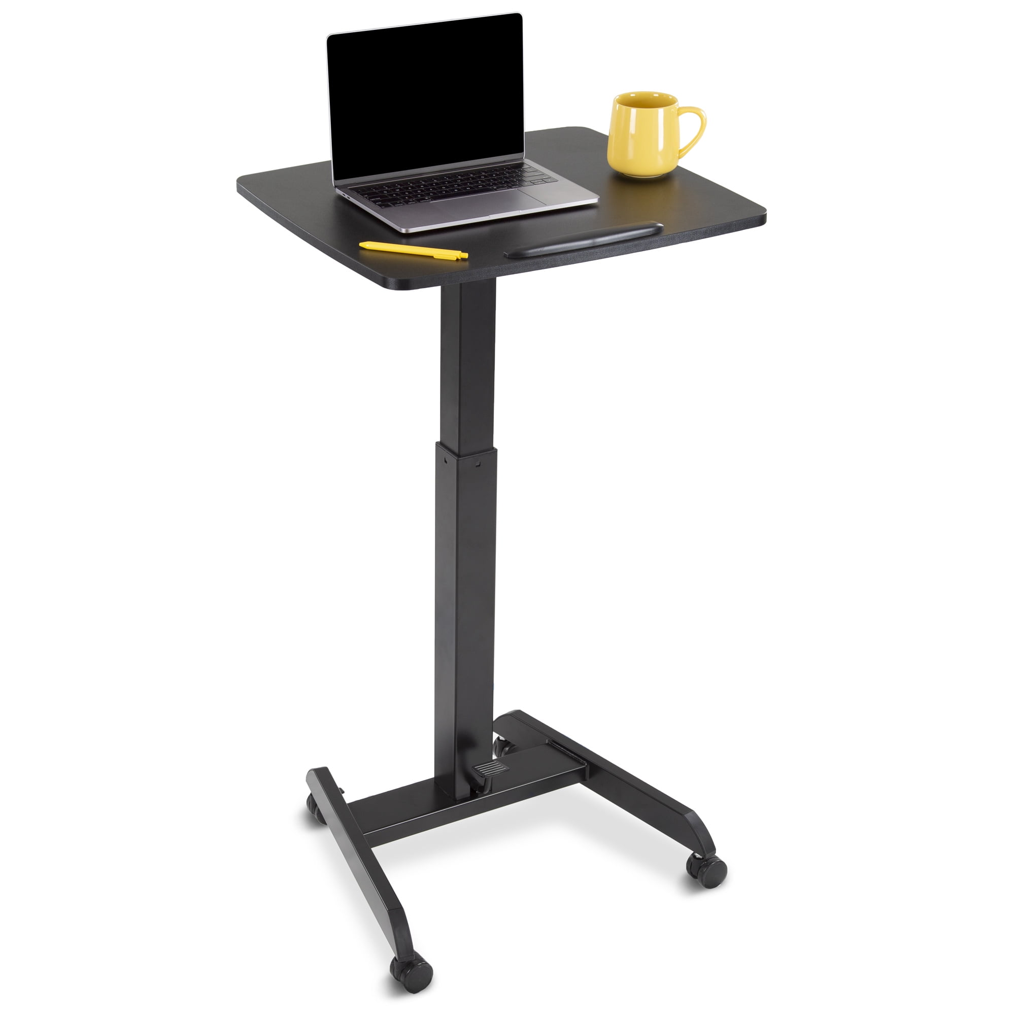 Stand Steady Multifunctional Tilting Mobile Podium | Portable Sit Stand ...