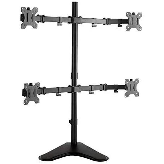 Stand Steady Quad Monitor Mount Desk Stand | Freestanding Height ...