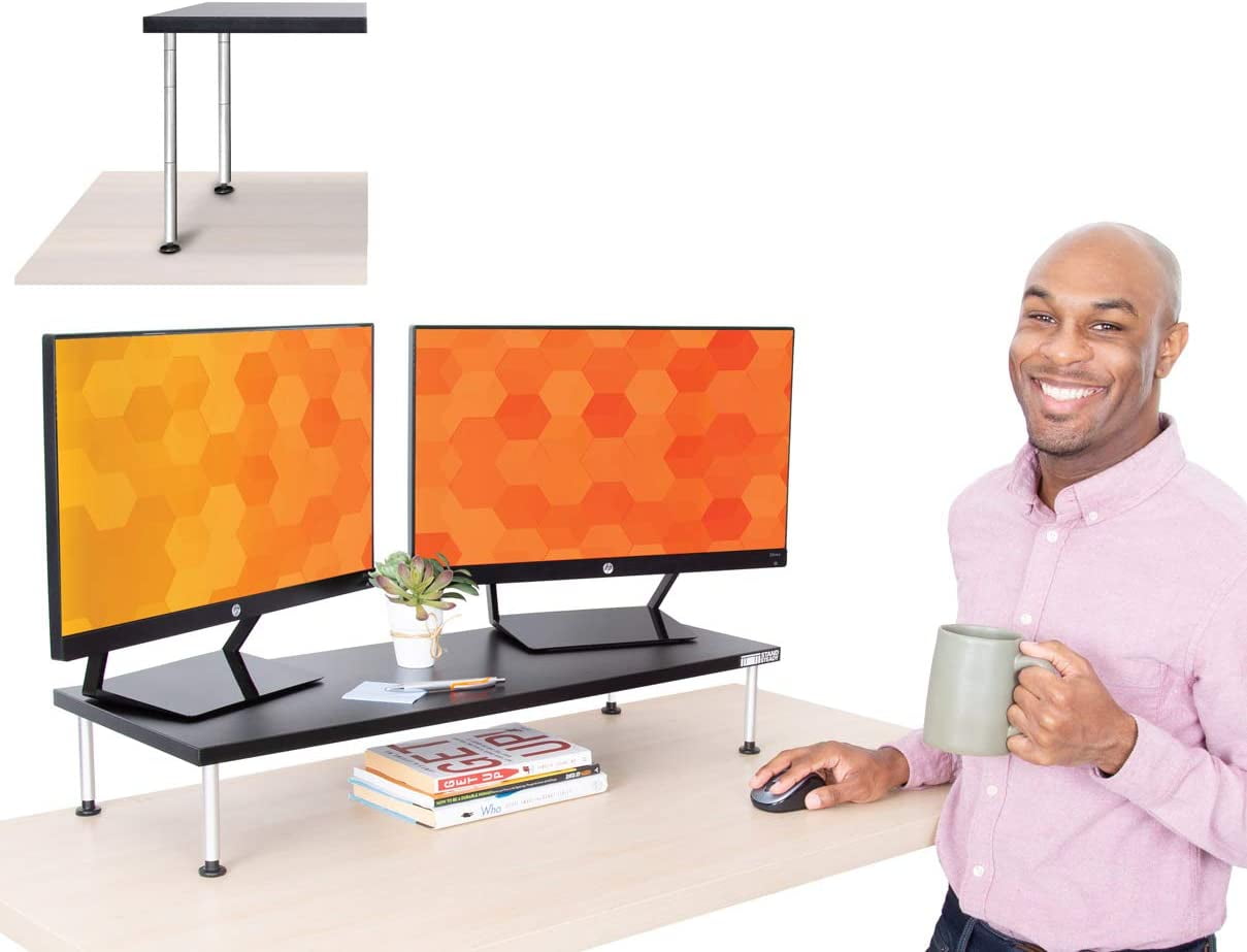 Stand Steady Titan Monitor Stand | Large Height Adjustable Monitor ...